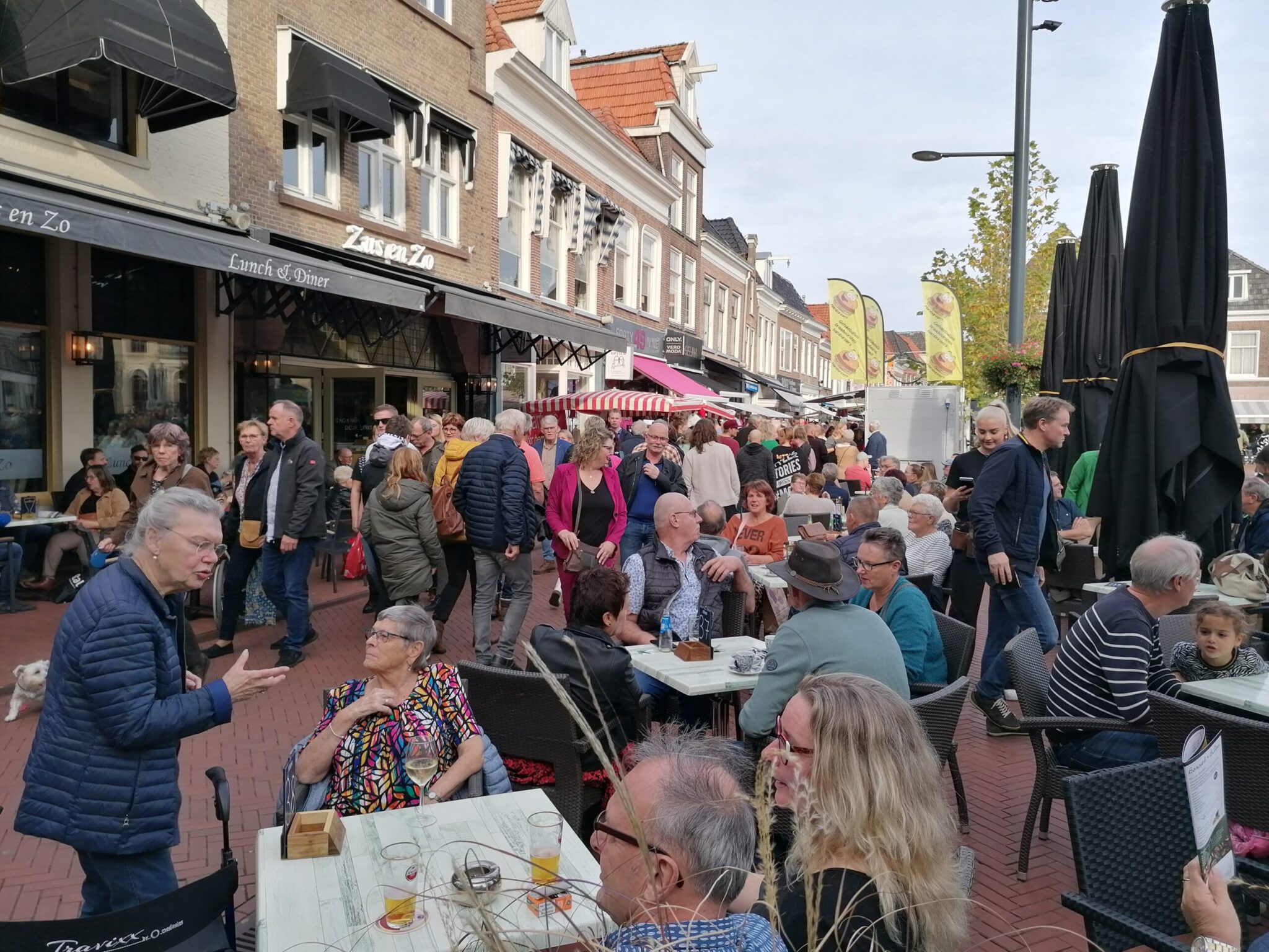 ‘Zo druk als vandaag heb ik het nog nooit gezien’ – Marktvisie